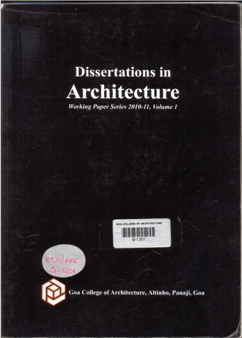 Research & Publications – Goa College of Architecture